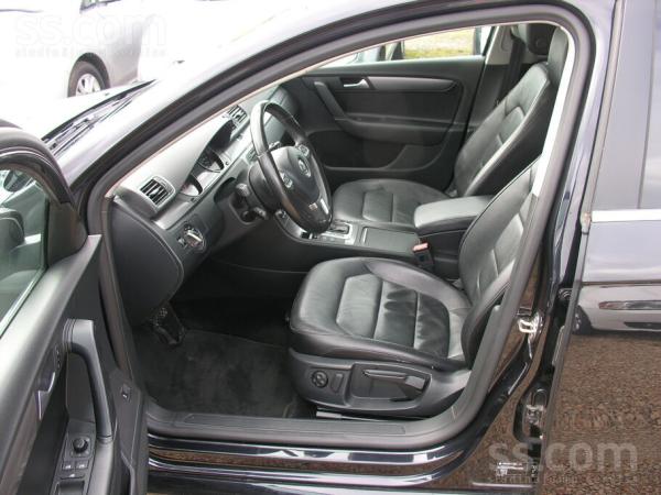 Black Volkswagen Passat B7 2013 in Riga, with an engine capacity of 2.00 L and mileage of 0 thousand km for 6450 €, photo 10 on AUTOMOTO.COM.LV