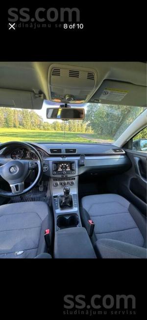 Melns Volkswagen Passat B7 2013 Ogre, ar dzinēja tilpumu 2.00 L un nobraukumu 375 tūkst. km par 3900 €, foto 7 vietnē AUTOMOTO.COM.LV
