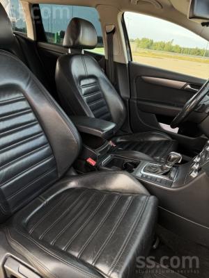 Black Volkswagen Passat B7 2013 in Riga, with an engine capacity of 1.60 L and mileage of 426 thousand km for 3497 €, photo 16 on AUTOMOTO.COM.LV