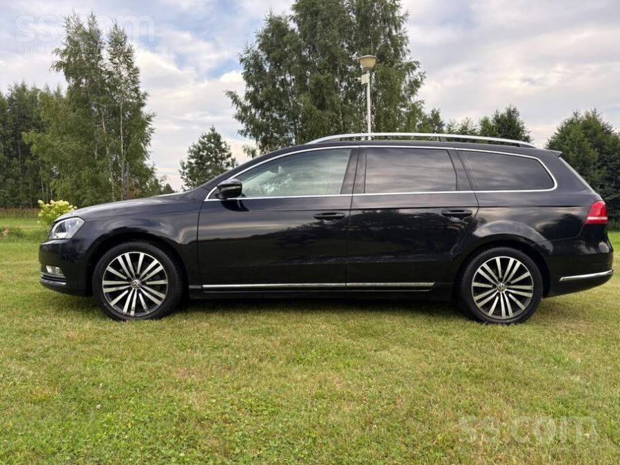 Melns Volkswagen Passat B7 2013 Daugavpils, ar dzinēja tilpumu 2.00 L un nobraukumu 225 tūkst. km par 5200 €, foto 4 vietnē AUTOMOTO.COM.LV