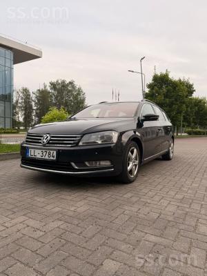 Black Volkswagen Passat B7 2013 in Jelgava, with an engine capacity of 2.00 L and mileage of 295 thousand km for 5990 €, photo  on AUTOMOTO.COM.LV