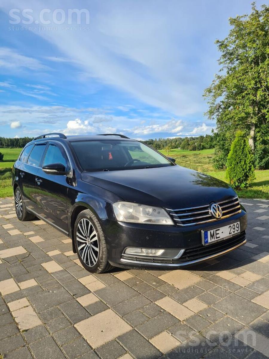 Melns Volkswagen Passat B7 2013 Alūksne, ar dzinēja tilpumu 2.00 L un nobraukumu 378 tūkst. km par 4950 €, foto 1 vietnē AUTOMOTO.COM.LV