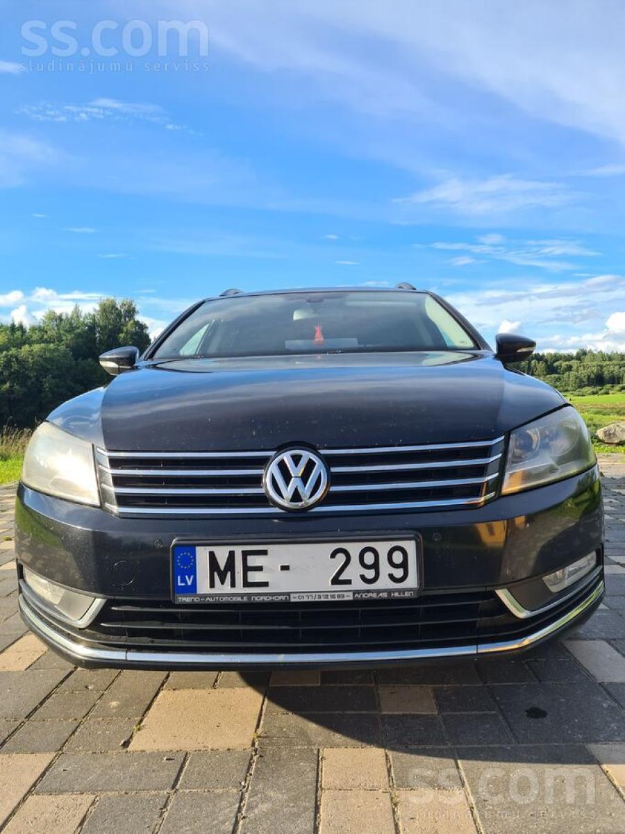 Melns Volkswagen Passat B7 2013 Alūksne, ar dzinēja tilpumu 2.00 L un nobraukumu 378 tūkst. km par 4950 €, foto 6 vietnē AUTOMOTO.COM.LV