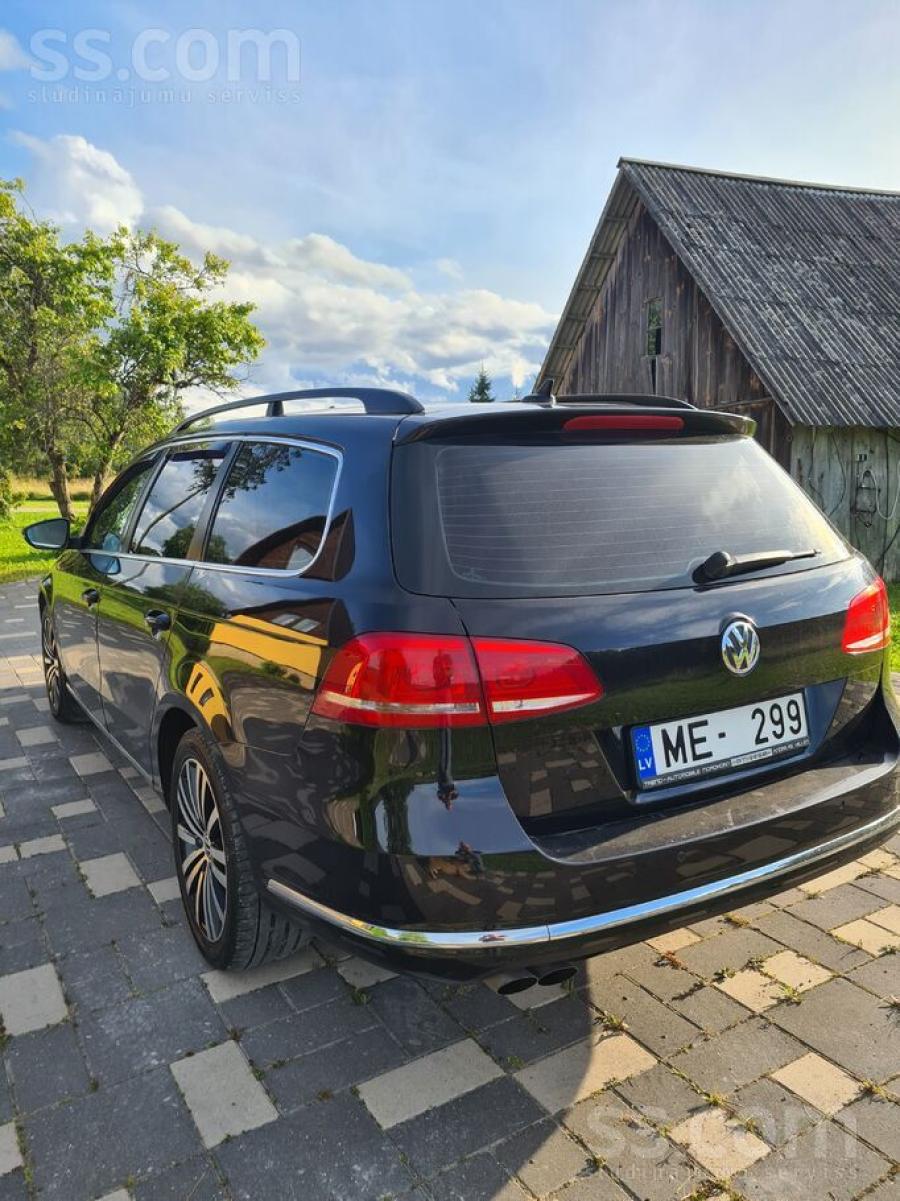 Melns Volkswagen Passat B7 2013 Alūksne, ar dzinēja tilpumu 2.00 L un nobraukumu 378 tūkst. km par 4950 €, foto 7 vietnē AUTOMOTO.COM.LV