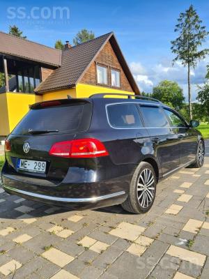 Melns Volkswagen Passat B7 2013 Alūksne, ar dzinēja tilpumu 2.00 L un nobraukumu 378 tūkst. km par 4950 €, foto 8 vietnē AUTOMOTO.COM.LV
