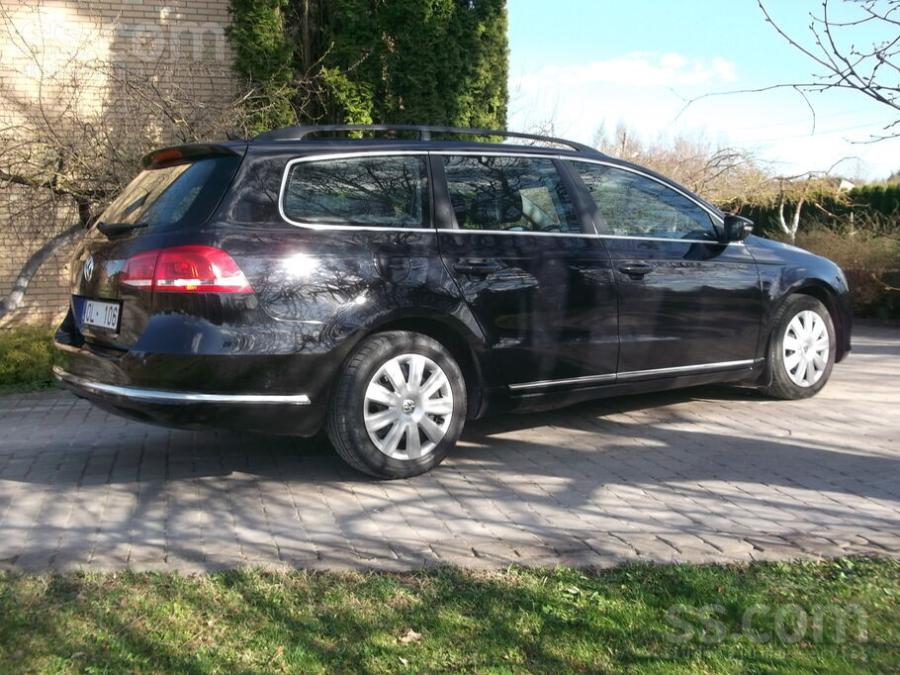 Melns Volkswagen Passat B7 2013 Bauska, ar dzinēja tilpumu 2.00 L un nobraukumu 327 tūkst. km par 4550 €, foto 8 vietnē AUTOMOTO.COM.LV