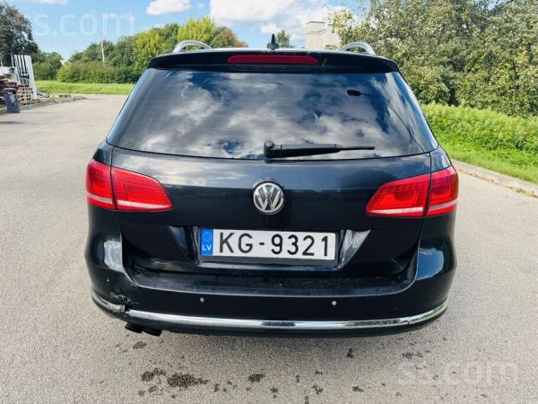 Фольксваген Пассат Б7 2013 в Рига на AUTOMOTO.COM.LV Черный Фольксваген Пассат Б7 2013 в Рига, объемом двигателя 2.00 л и пробегом 470 тыс. км за 2700 €, фото 5 на AUTOMOTO.COM.LV