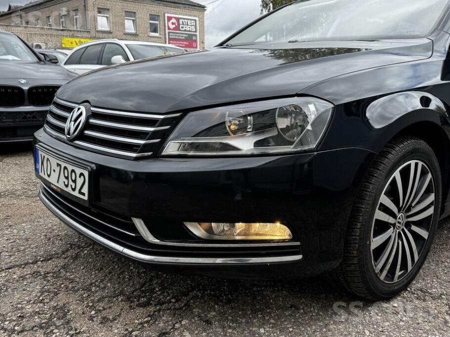Melns Volkswagen Passat B7 2013 Daugavpils, ar dzinēja tilpumu 2.00 L un nobraukumu 0 tūkst. km par 4990 €, foto 8 vietnē AUTOMOTO.COM.LV