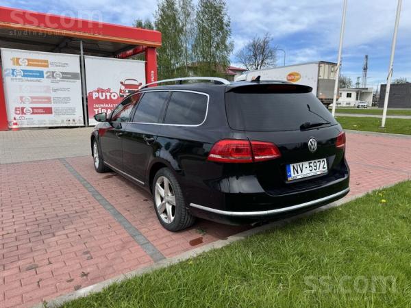 Black Volkswagen Passat B7 2014 in Jelgava, with an engine capacity of 2.00 L and mileage of 219 thousand km for 5900 €, photo 6 on AUTOMOTO.COM.LV