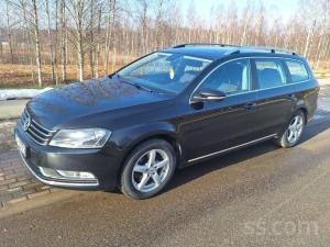 Melns Volkswagen Passat B7 2014 Rīga, ar dzinēja tilpumu 2.00 L un nobraukumu 248 tūkst. km par 6150 €, foto  vietnē AUTOMOTO.COM.LV