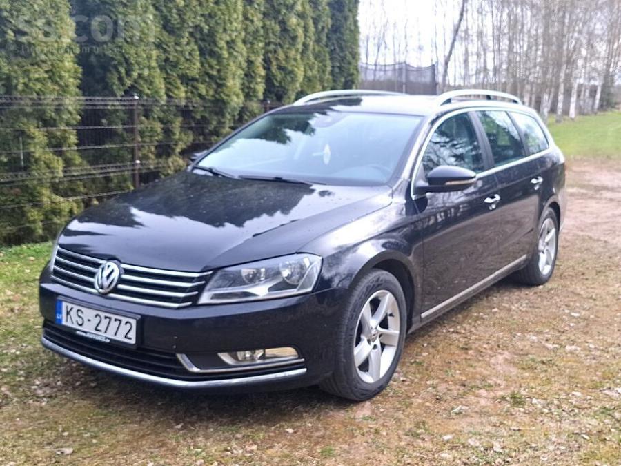 Black Volkswagen Passat B7 2014 in Limbazi, with an engine capacity of 2.00 L and mileage of 248 thousand km for 6150 €, photo 1 on AUTOMOTO.COM.LV