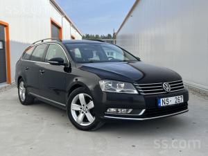 Black Volkswagen Passat B7 2014 in Riga, with an engine capacity of 2.00 L and mileage of 349 thousand km for 4950 €, photo  on AUTOMOTO.COM.LV