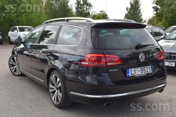 Black Volkswagen Passat B7 2014 in Kuldiga, with an engine capacity of 2.00 L and mileage of 0 thousand km for 7550 €, photo 3 on AUTOMOTO.COM.LV
