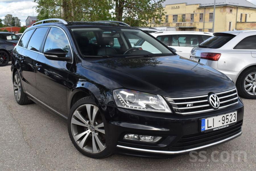 Black Volkswagen Passat B7 2014 in Kuldiga, with an engine capacity of 2.00 L and mileage of 0 thousand km for 7550 €, photo 5 on AUTOMOTO.COM.LV