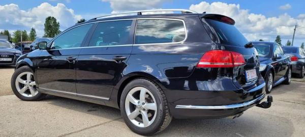 Black Volkswagen Passat B7 2014 in Riga, with an engine capacity of 2.00 L and mileage of 215 thousand km for 8900 €, photo 6 on AUTOMOTO.COM.LV