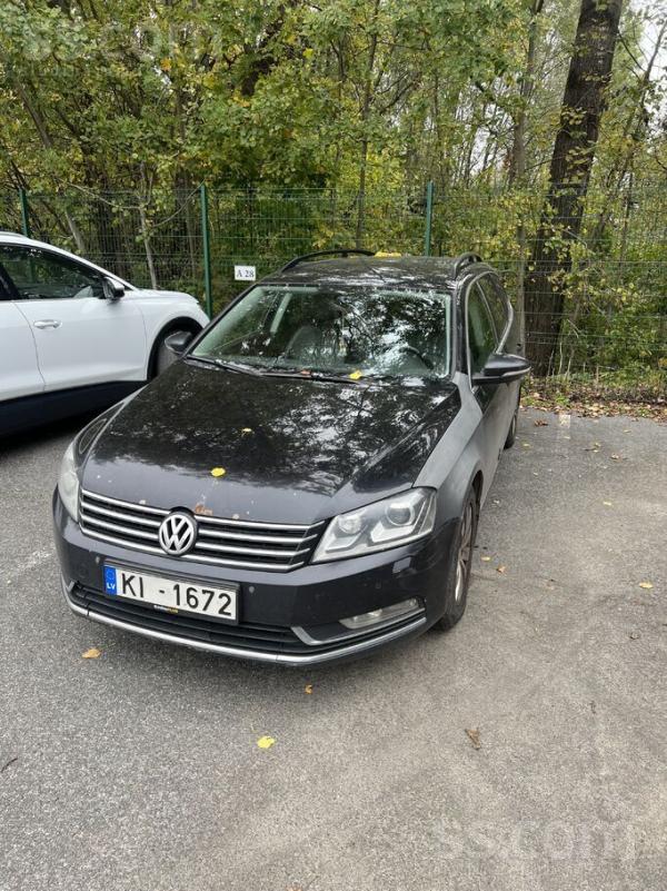 Melns Volkswagen Passat B7 2014 Rīga, ar dzinēja tilpumu 2.00 L un nobraukumu 628 tūkst. km par 1500 €, foto 1 vietnē AUTOMOTO.COM.LV