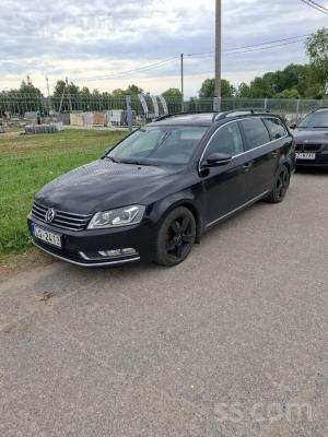 Black Volkswagen Passat B7 2015 in Riga, with an engine capacity of 2.00 L and mileage of 316 thousand km for 4900 €, photo  on AUTOMOTO.COM.LV