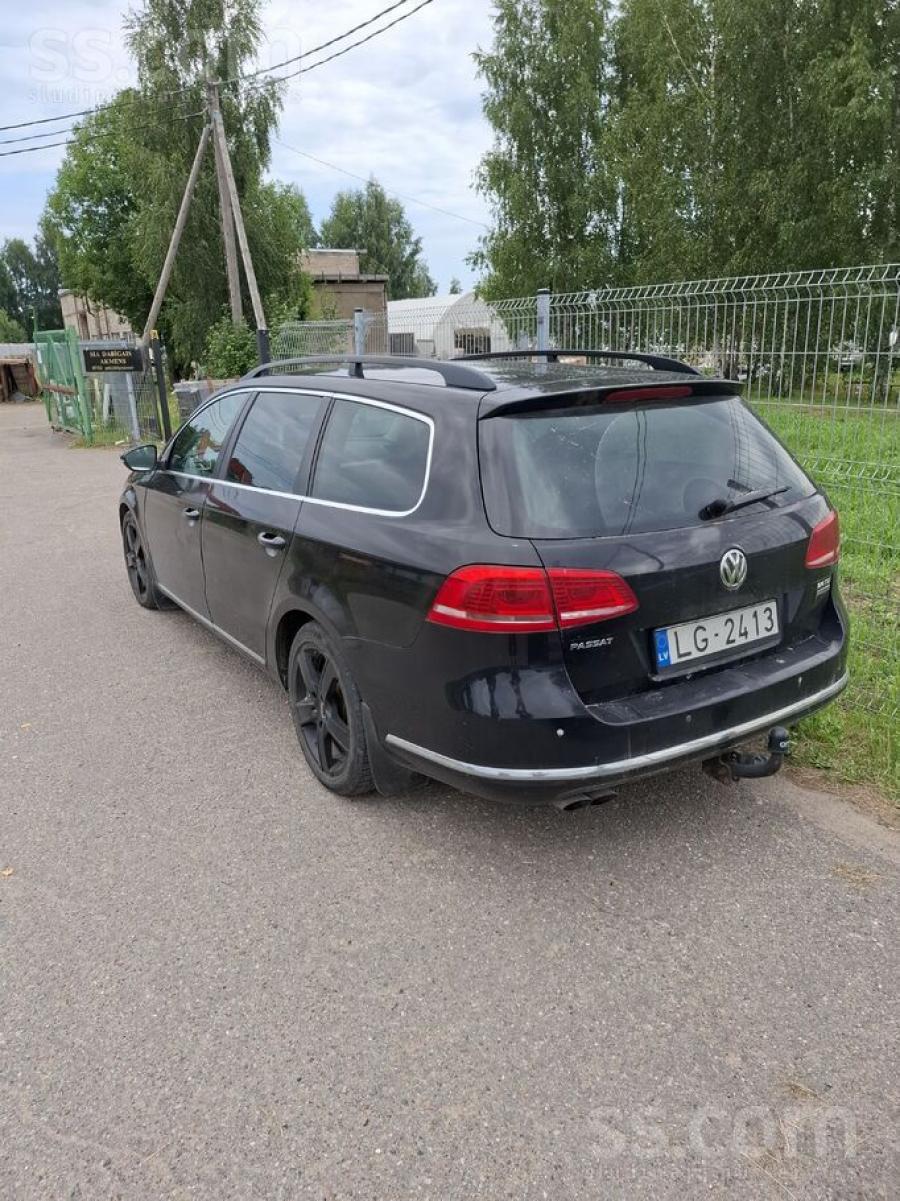 Melns Volkswagen Passat B7 2015 Rīga, ar dzinēja tilpumu 2.00 L un nobraukumu 316 tūkst. km par 4900 €, foto 3 vietnē AUTOMOTO.COM.LV