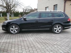 Melns Volkswagen Passat B7 2015 Bauska, ar dzinēja tilpumu 2.00 L un nobraukumu 320 tūkst. km par 5290 €, foto  vietnē AUTOMOTO.COM.LV