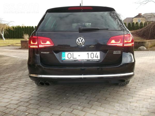 Melns Volkswagen Passat B7 2015 Bauska, ar dzinēja tilpumu 2.00 L un nobraukumu 320 tūkst. km par 5290 €, foto 8 vietnē AUTOMOTO.COM.LV
