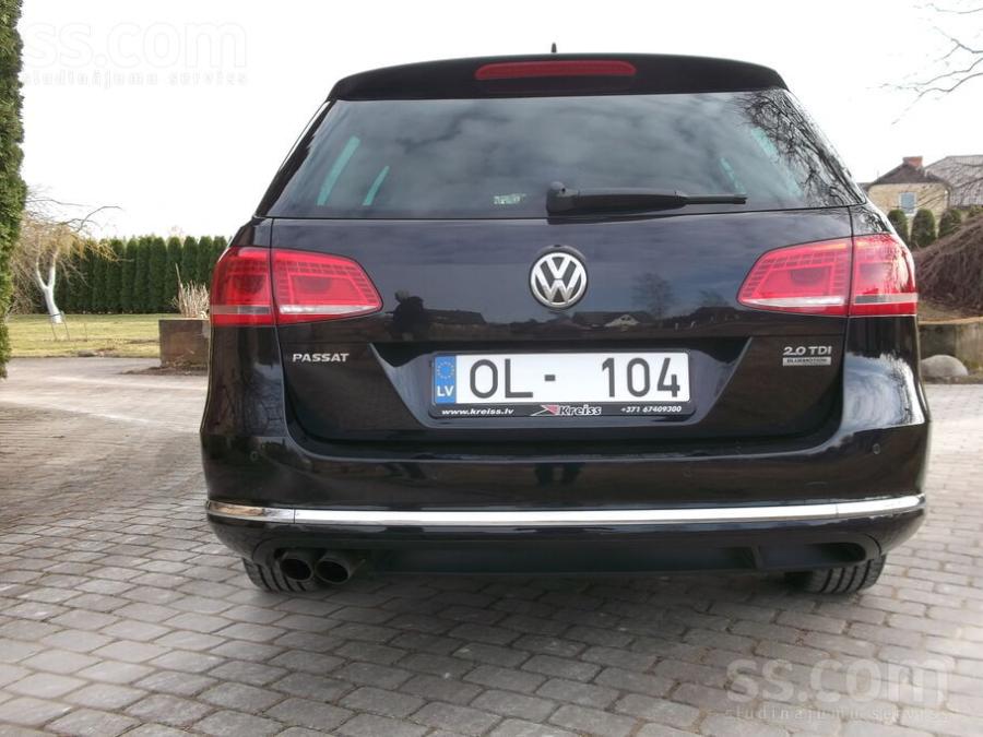 Melns Volkswagen Passat B7 2015 Bauska, ar dzinēja tilpumu 2.00 L un nobraukumu 320 tūkst. km par 5290 €, foto 21 vietnē AUTOMOTO.COM.LV