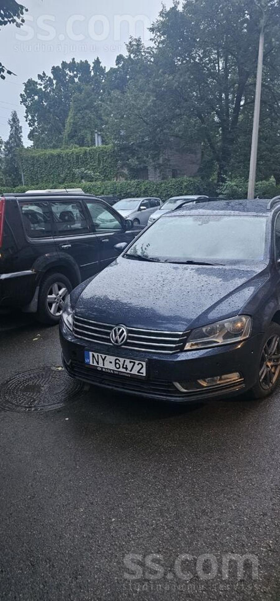 Zils Volkswagen Passat B7 2011 Rīga, ar dzinēja tilpumu 2.00 L un nobraukumu 482 tūkst. km par 2250 €, foto 3 vietnē AUTOMOTO.COM.LV