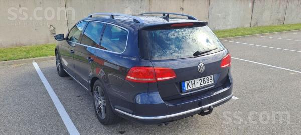 Zils Volkswagen Passat B7 2010 Daugavpils, ar dzinēja tilpumu 2.00 L un nobraukumu 359 tūkst. km par 4200 €, foto 3 vietnē AUTOMOTO.COM.LV