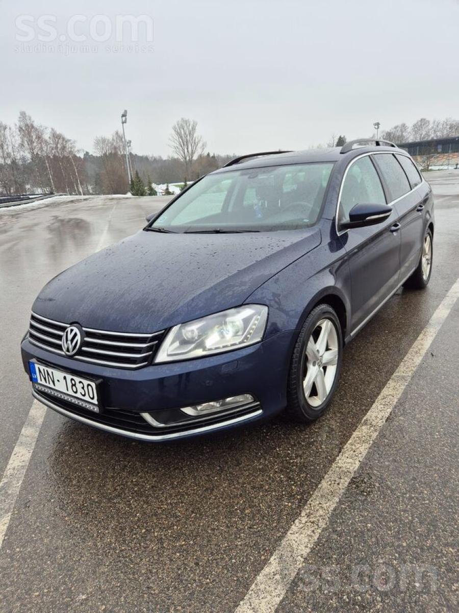 Blue Volkswagen Passat B7 2011 in Valka, with an engine capacity of 2.00 L and mileage of 440 thousand km for 2600 €, photo 1 on AUTOMOTO.COM.LV