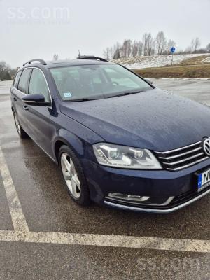 Blue Volkswagen Passat B7 2011 in Valka, with an engine capacity of 2.00 L and mileage of 440 thousand km for 2600 €, photo 3 on AUTOMOTO.COM.LV