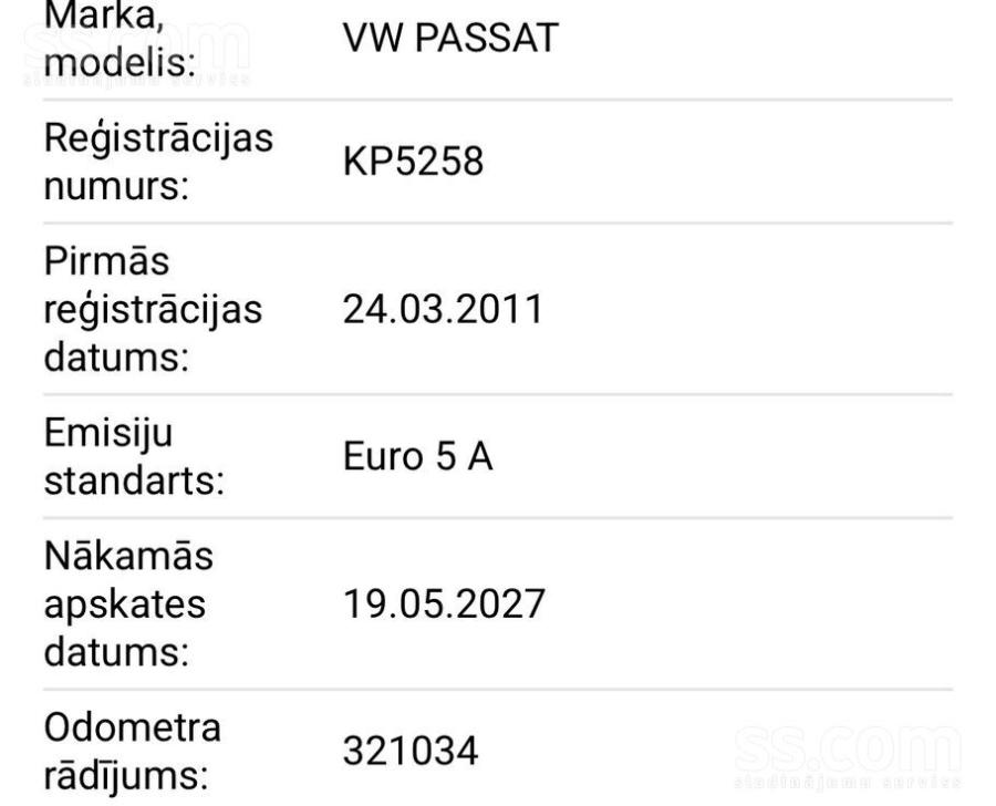 Zils Volkswagen Passat B7 2011 Rīga, ar dzinēja tilpumu 2.00 L un nobraukumu 322 tūkst. km par 4290 €, foto 29 vietnē AUTOMOTO.COM.LV