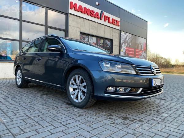 Blue Volkswagen Passat B7 2011 in Cesis, with an engine capacity of 1.40 L and mileage of 273 thousand km for 5999 €, photo 3 on AUTOMOTO.COM.LV
