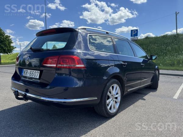 Blue Volkswagen Passat B7 2011 in Daugavpils, with an engine capacity of 2.00 L and mileage of 310 thousand km for 4000 €, photo 3 on AUTOMOTO.COM.LV