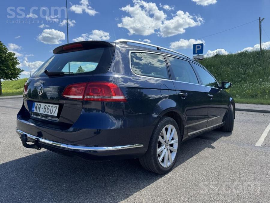 Zils Volkswagen Passat B7 2011 Daugavpils, ar dzinēja tilpumu 2.00 L un nobraukumu 310 tūkst. km par 4000 €, foto 4 vietnē AUTOMOTO.COM.LV
