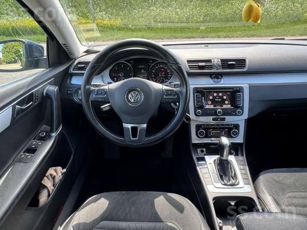 Blue Volkswagen Passat B7 2011 in Daugavpils, with an engine capacity of 2.00 L and mileage of 310 thousand km for 4000 €, photo 10 on AUTOMOTO.COM.LV
