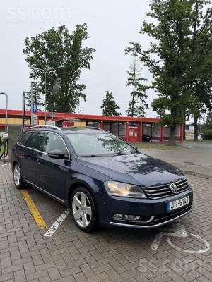 Blue Volkswagen Passat B7 2011 in Riga, with an engine capacity of 2.00 L and mileage of 511 thousand km for 2690 €, photo 3 on AUTOMOTO.COM.LV