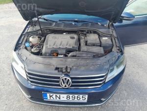 Blue Volkswagen Passat B7 2011 in Valmiera, with an engine capacity of 2.00 L and mileage of 493 thousand km for 2900 €, photo 10 on AUTOMOTO.COM.LV