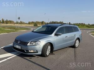 Zils Volkswagen Passat B7 2011 Bauska, ar dzinēja tilpumu 2.00 L un nobraukumu 333 tūkst. km par 5490 €, foto  vietnē AUTOMOTO.COM.LV