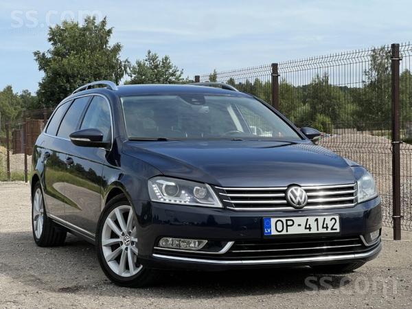 Blue Volkswagen Passat B7 2012 in Tukums, with an engine capacity of 2.00 L and mileage of 0 thousand km for 4890 €, photo 1 on AUTOMOTO.COM.LV