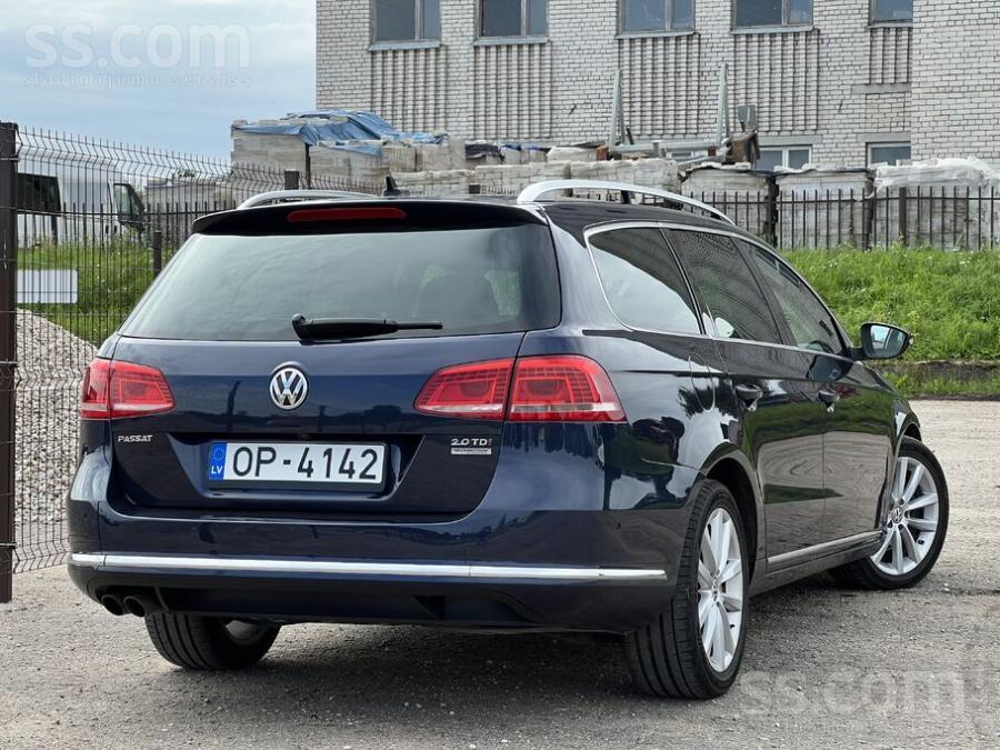 Zils Volkswagen Passat B7 2012 Tukums, ar dzinēja tilpumu 2.00 L un nobraukumu 0 tūkst. km par 4890 €, foto 4 vietnē AUTOMOTO.COM.LV