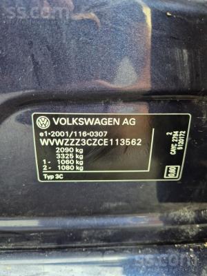 Blue Volkswagen Passat B7 2012 in Riga, with an engine capacity of 1.60 L and mileage of 447 thousand km for 2990 €, photo 9 on AUTOMOTO.COM.LV