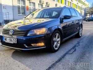 Blue Volkswagen Passat B7 2013 in Riga, with an engine capacity of 2.00 L and mileage of 301 thousand km for 4000 €, photo  on AUTOMOTO.COM.LV