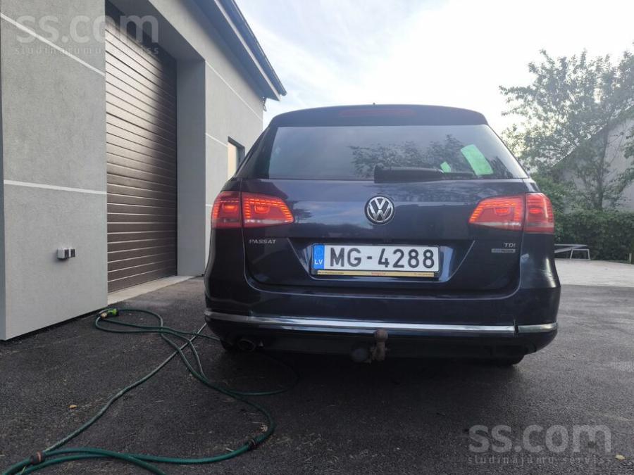 Zils Volkswagen Passat B7 2013 Jūrmala, ar dzinēja tilpumu 1.60 L un nobraukumu 370 tūkst. km par 3500 €, foto 7 vietnē AUTOMOTO.COM.LV