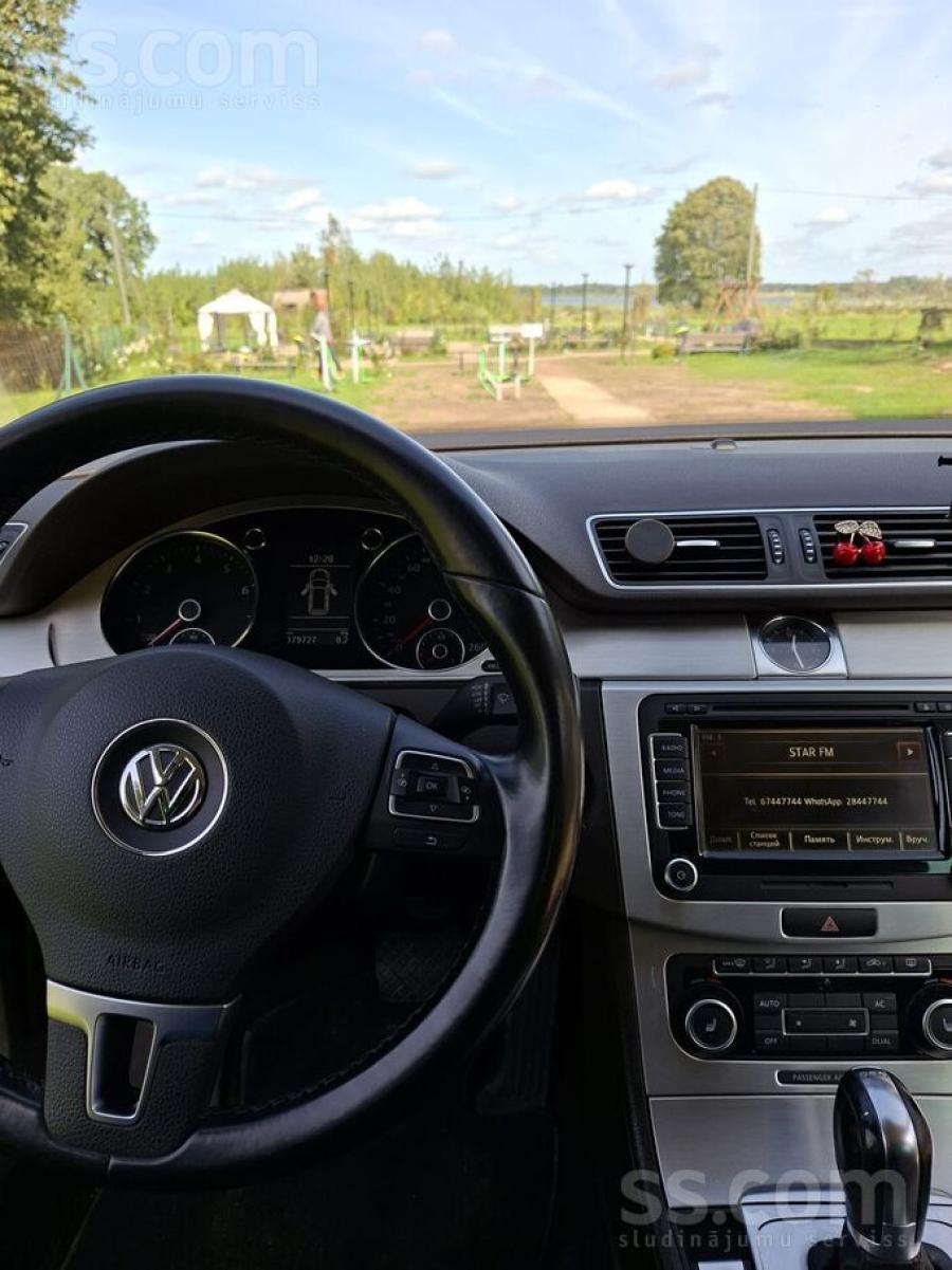 Brown Volkswagen Passat B7 2012 in Daugavpils, with an engine capacity of 2.00 L and mileage of 380 thousand km for 4350 €, photo 8 on AUTOMOTO.COM.LV