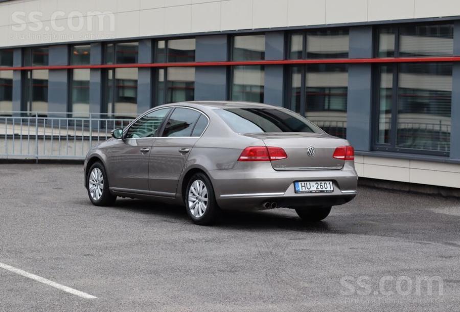 Brown Volkswagen Passat B7 2011 in Riga, with an engine capacity of 1.80 L and mileage of 182 thousand km for 3880 €, photo 5 on AUTOMOTO.COM.LV