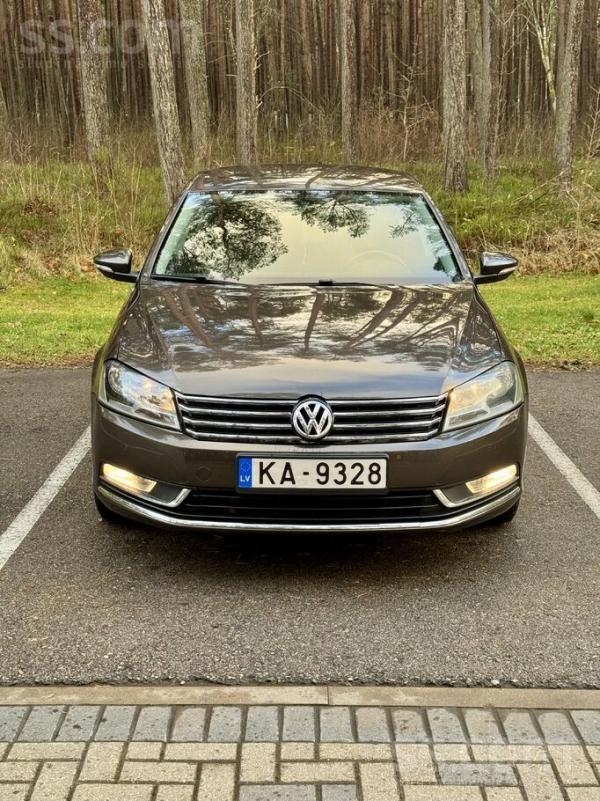 Brown Volkswagen Passat B7 2012 in Riga, with an engine capacity of 2.00 L and mileage of 227 thousand km for 6100 €, photo 7 on AUTOMOTO.COM.LV
