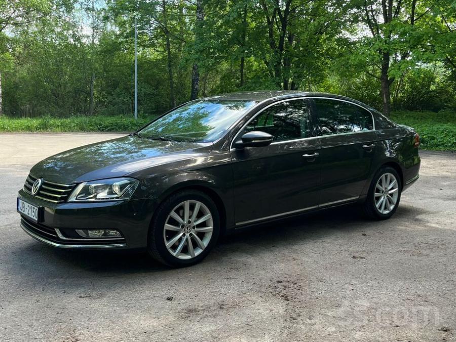 Brown Volkswagen Passat B7 2012 in Riga, with an engine capacity of 1.80 L and mileage of 0 thousand km for 6999 €, photo 1 on AUTOMOTO.COM.LV