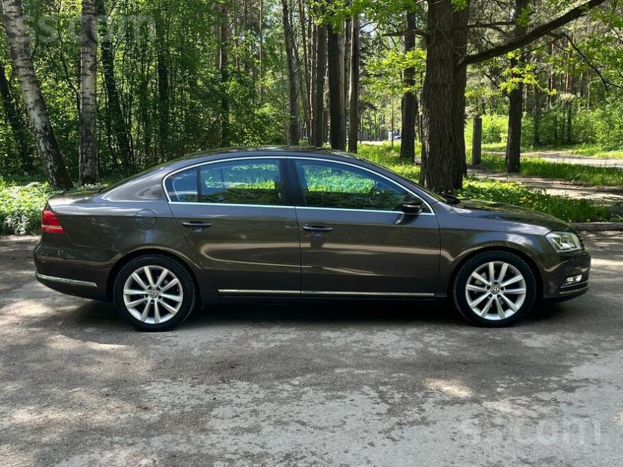 Brown Volkswagen Passat B7 2012 in Riga, with an engine capacity of 1.80 L and mileage of 0 thousand km for 6999 €, photo 7 on AUTOMOTO.COM.LV