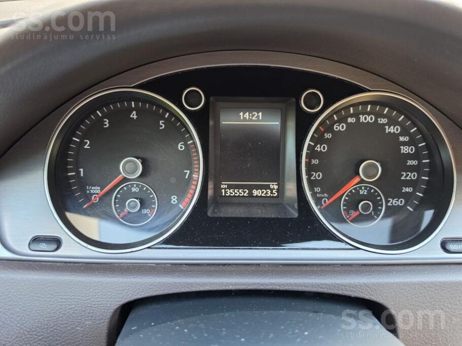 Brown Volkswagen Passat B7 2012 in Jurmala, with an engine capacity of 1.80 L and mileage of 136 thousand km for 6500 €, photo 6 on AUTOMOTO.COM.LV