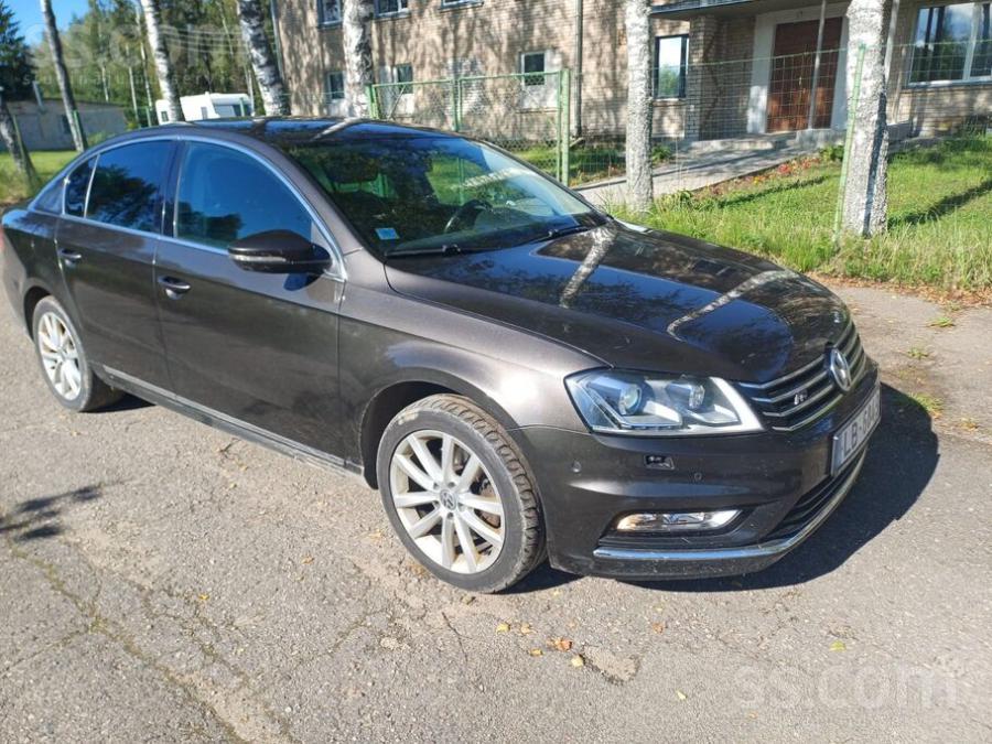 Brūns Volkswagen Passat B7 2014 Daugavpils, ar dzinēja tilpumu 2.00 L un nobraukumu 292 tūkst. km par 3600 €, foto 2 vietnē AUTOMOTO.COM.LV
