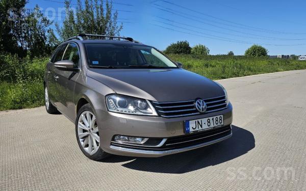 Brown Volkswagen Passat B7 2011 in Riga, with an engine capacity of 2.00 L and mileage of 253 thousand km for 5400 €, photo 1 on AUTOMOTO.COM.LV